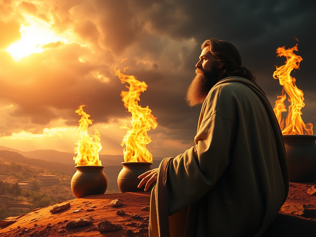 The Revival and Elijah’s Miracle of Fire from Heaven